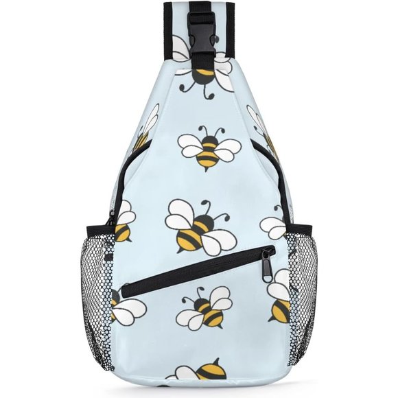 Bags | Women Cute Bee Mini Crossbody Shoulder Chest Small Backpack For ...